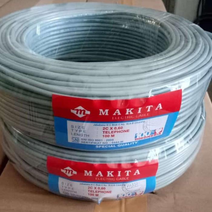 Jual Kabel telepon isi 2 MAKITA @100m Makita isi 2c Kabel isi 2 @100m ...