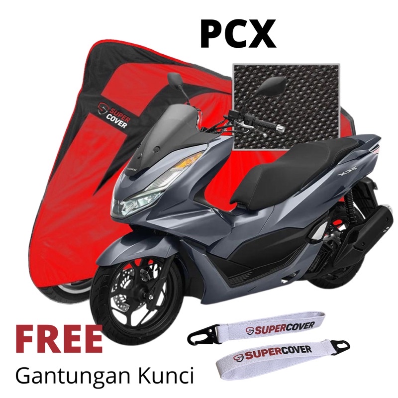 Jual SUPERCOVER Sarung Motor Honda PCX Cover Body Non Waterproof Super ...