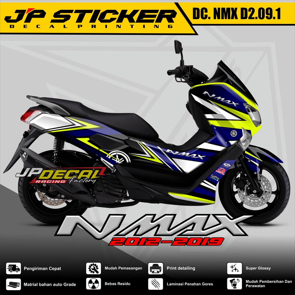 Jual Stiker Nmax Full body - Decal Sticker Yamaha Nmax 155 Old Fullbody ...