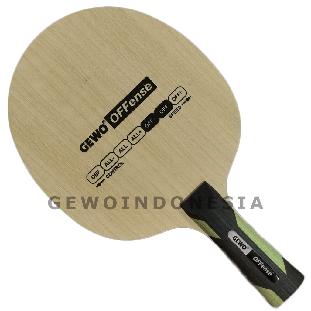 Jual Gewo Power Offense - Kayu Pingpong OFF Blade Tenis Meja Bet Bat Offensive | Shopee Indonesia