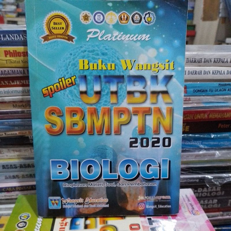 Jual Buku wangsit spoiler UTBK SBMPTN 2020 BIOLOGI ringkasan materi soal pembahasan | Shopee ...