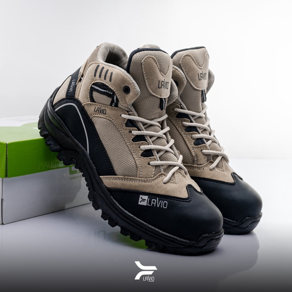 Jual Sepatu Lavio Pria Galen Safety Shoes Ujung Besi Proyek Hiking ...