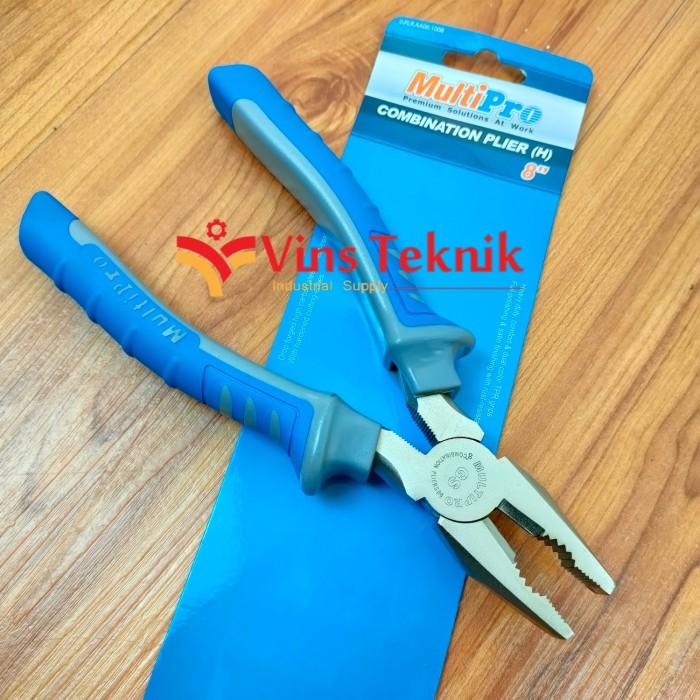 Jual tang kombinasi 8inch combination pliers 8 inch MULTIPRO | Shopee ...