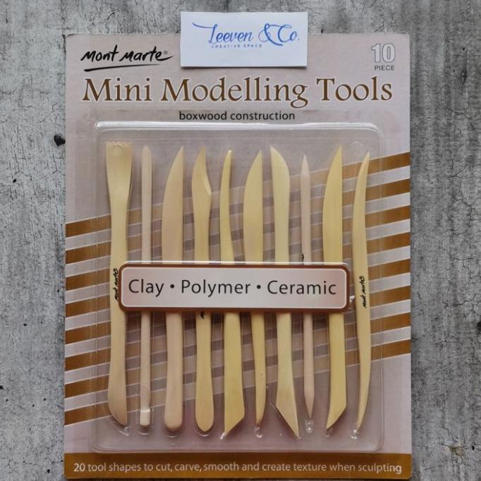 Jual MONT MARTE MINI MODELLING TOOLS BOXWOOD 10PCS | Shopee Indonesia