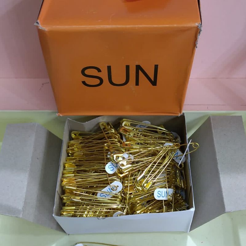 Jual Peniti Sun Jumbo Original | Peniti Sun Stainless | Peniti Sun Ecer ...