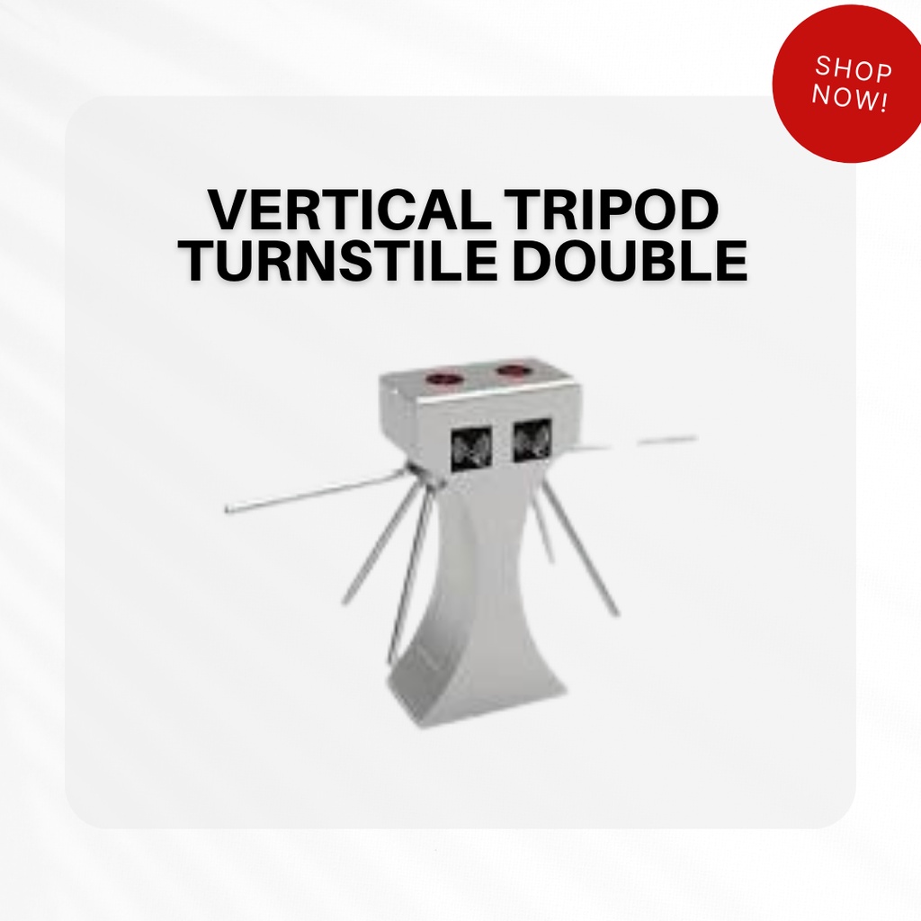 Jual DOUBLE TRIPOD GATE/ DOUBLE ARM TRIPOD GATE/ PINTU OTOMATIS ...