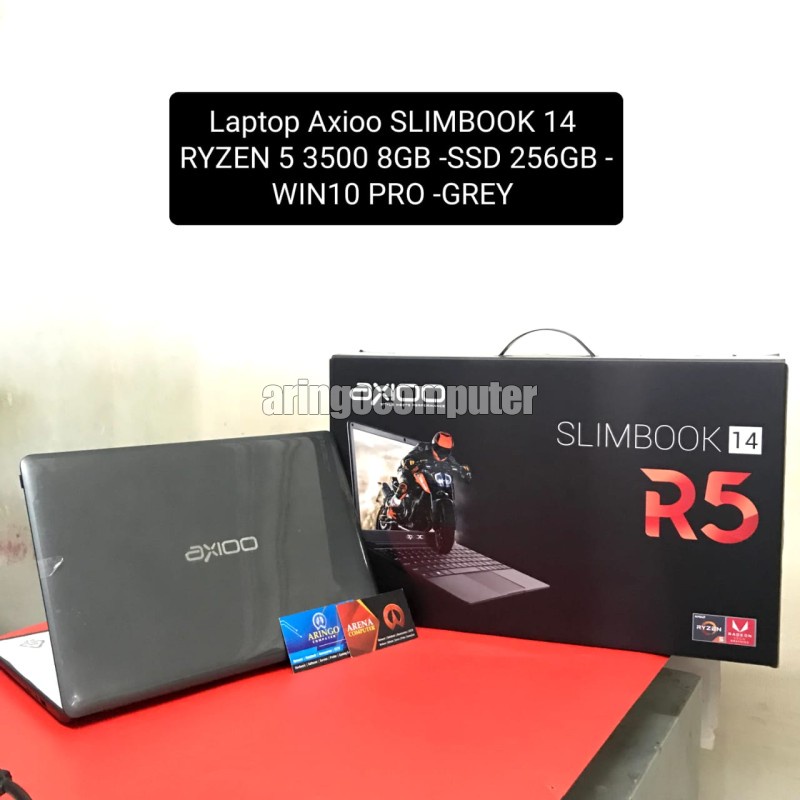 Jual Laptop Axioo SLIMBOOK 14 RYZEN 5 3500 8GB -SSD 256GB -WIN10 PRO ...