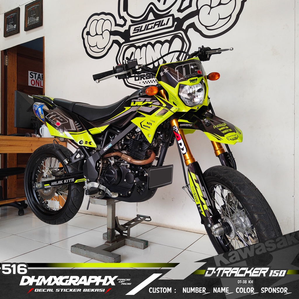 Jual DHMX Decal Sticker D Tracker D-Tracker 150 (DT-38 S) | Shopee ...