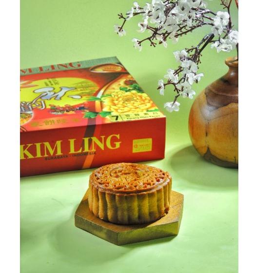 Jual Serba murah Ecer (1 pcs) Mooncake KIMLING ( Chung Chiu Pia KIM ...