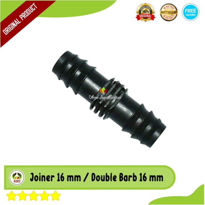 Jual Joiner Selang PE 16mm / Reducer 16 mm / Konektor Lurus Selang PE ...