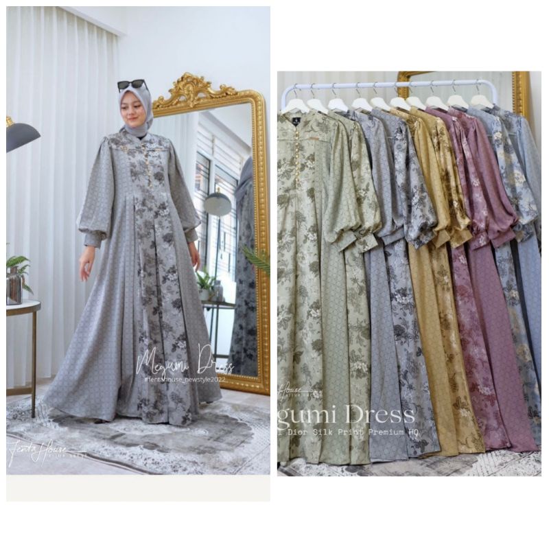 Jual MEGUMI DRESS BRAND FENTA HOUSE KUALITAS BUTIK TERMEWAH ORIGINAL ...