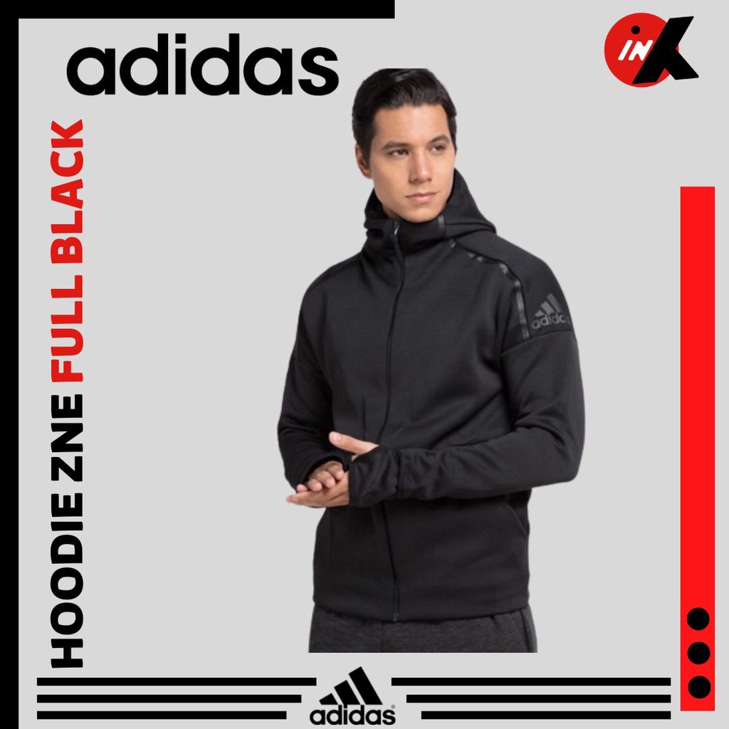 Jual JAKET SPORT ADIDAS HITAM ORIGINAL | Shopee Indonesia