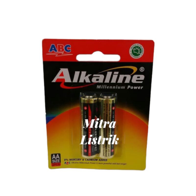 Jual Baterai AA / Baterai 2A ABC Alkaline | Shopee Indonesia