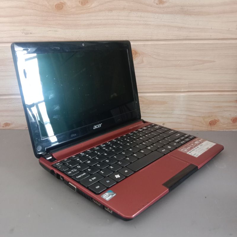 Jual Notebook acer aspire one Ram 2GB/4gb HDD 320GB second warna random ...