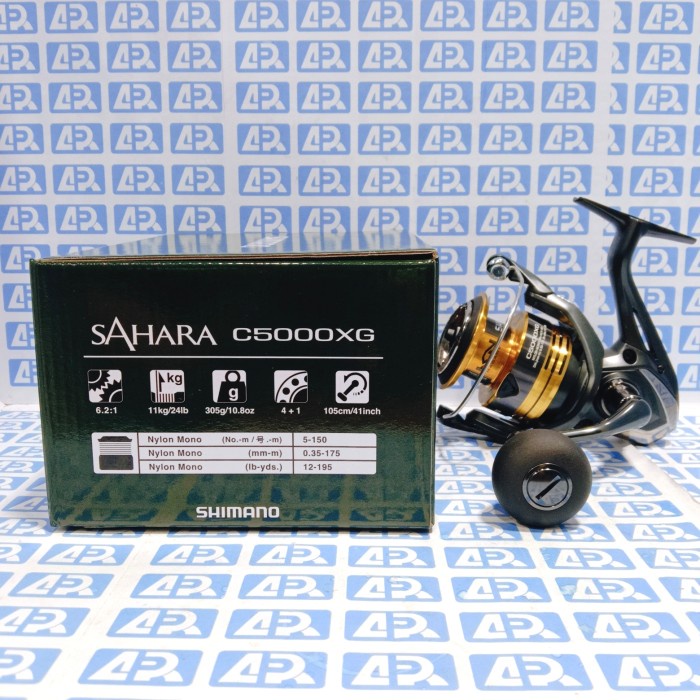 Jual Reel Shimano Sahara C5000Xgfj 2022 Terbaru | Shopee Indonesia