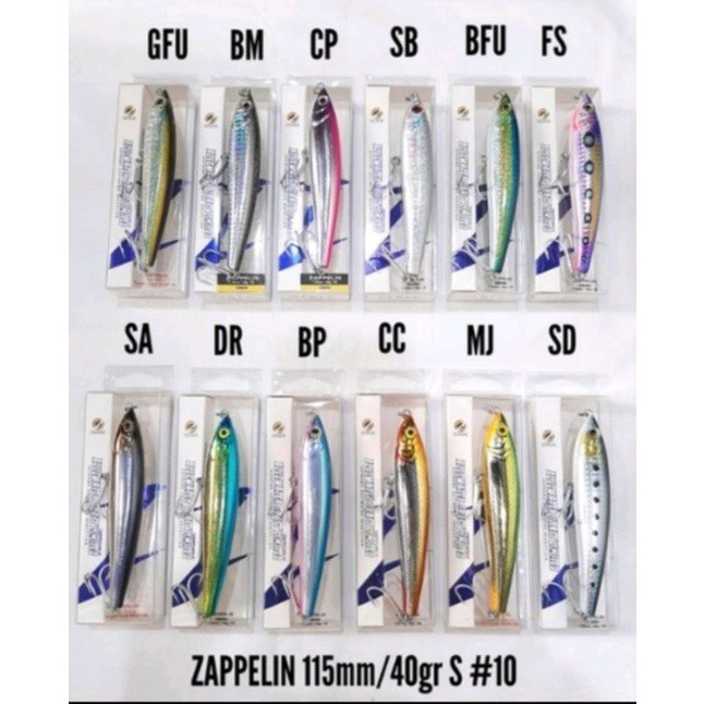 Jual lure zerek zappelin fast sinking 115mm | Shopee Indonesia