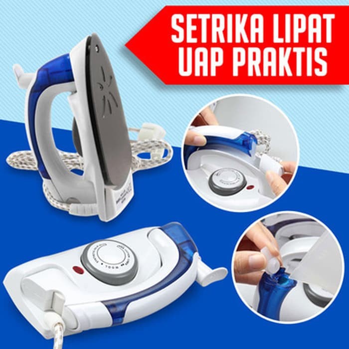 Jual Setrika Uap Seterika Uap Kecil Mini Listrik Setrika Lipat Steam ...