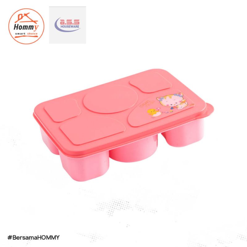Jual Kotak Makan Mariska Hommy 3207 lunch box kotak bekal | Shopee ...