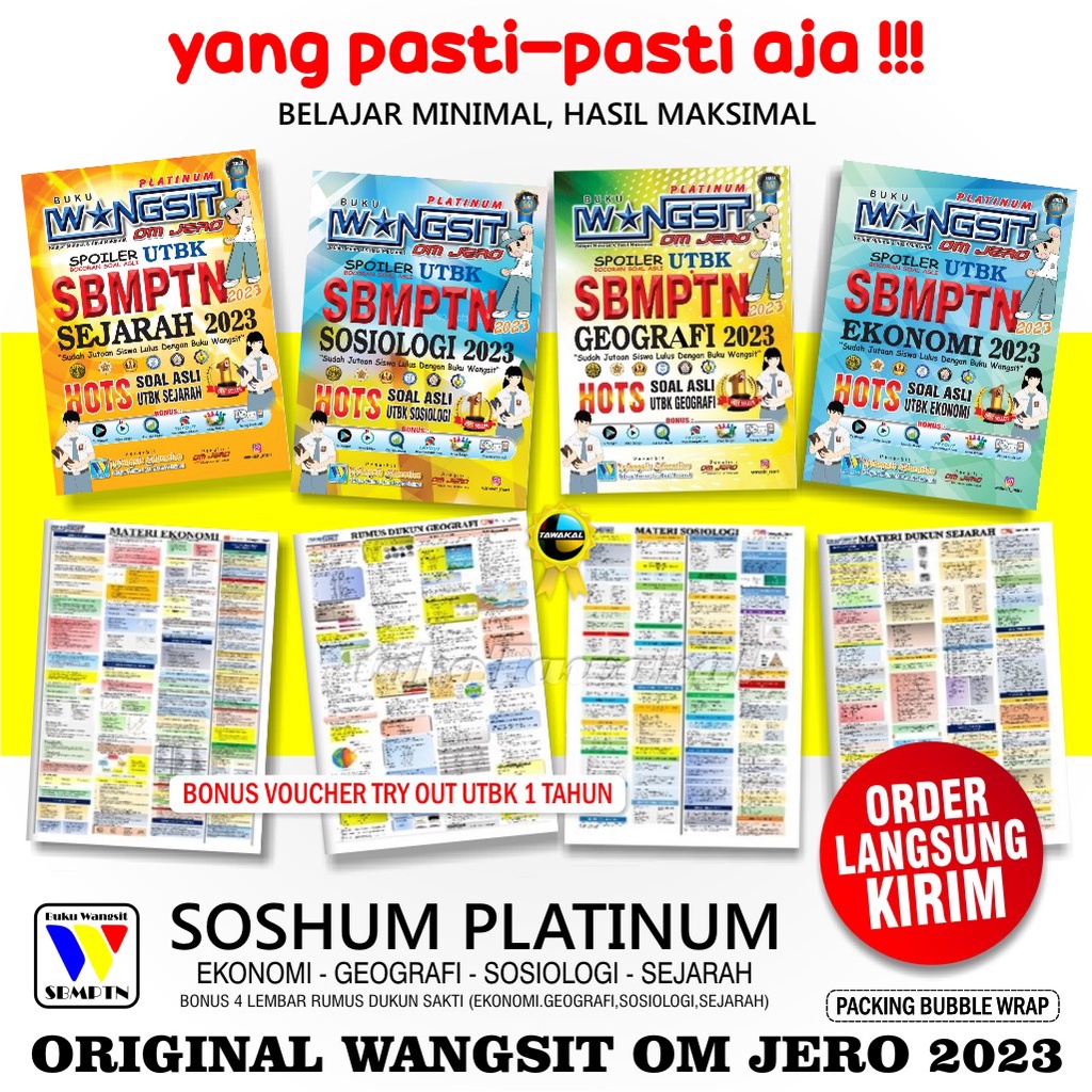 Jual Buku Wangsit UTBK SBMPTN 2023 / Buku Wangsit SNBT 2023 / Buku ... Jual Buku Wangsit UTBK SBMPTN 2023 / Buku Wangsit SNBT 2023 / Buku ...