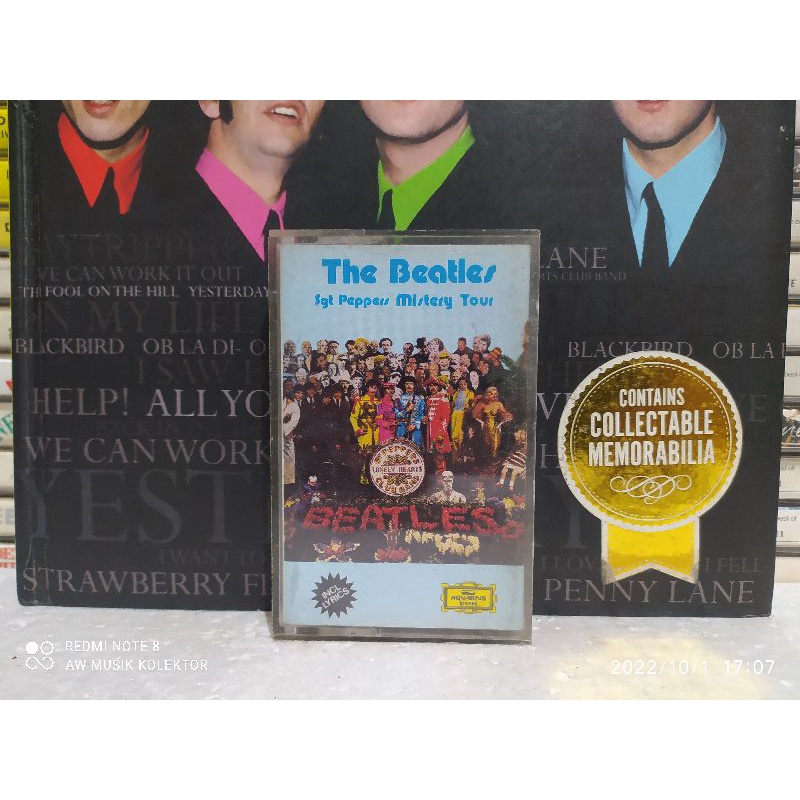 Jual Kaset Pita : THE BEATLES - Sgt Peppers Mistery Tour. | Shopee Indonesia