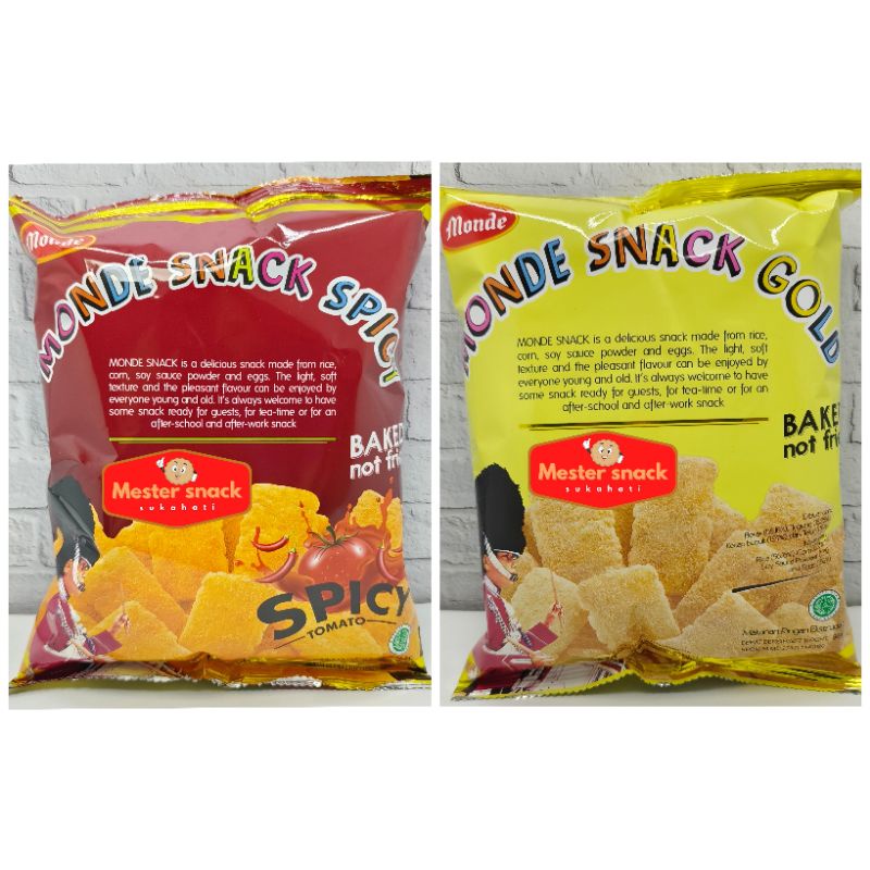 Jual Monde Snack Gold 60 gram | Shopee Indonesia