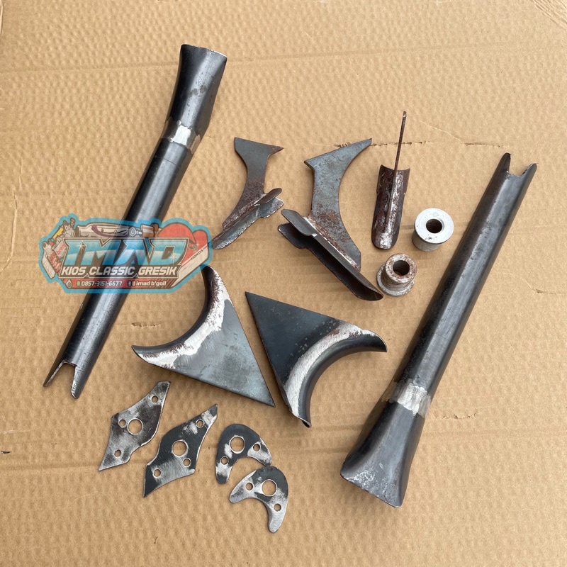 Jual Manisan rangka cb handmade pemanis penguat rangka gl100 CB set ...