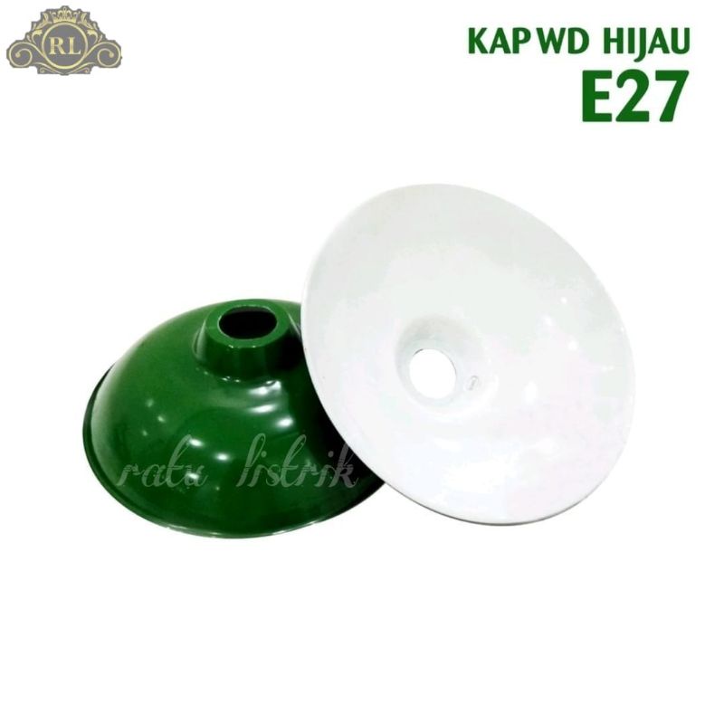 Jual KAP WD E27 DAN E40 SATU SET / KAP LAMPU JALAN HIJAU GANTUNG / FITTING LAMPU GANTUNG ...