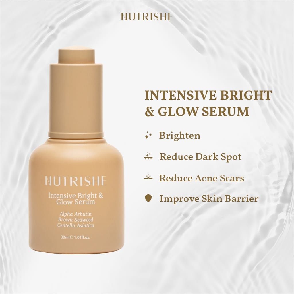 Jual NUTRISHE - Intensive Bright & Glow Serum 20ml / 30ml | Shopee Indonesia