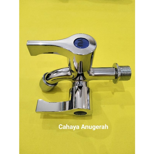 Jual Kran Dobel Shower YU / Kran Double Shower Merk YU / Kran Shower ...