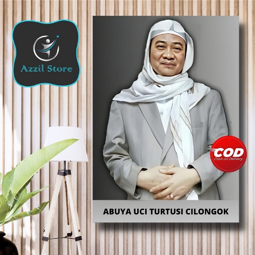 Jual POSTER KAYU HIASAN DINDING PAPAN MDF TEMA ABAH UCI TURTUSI ...