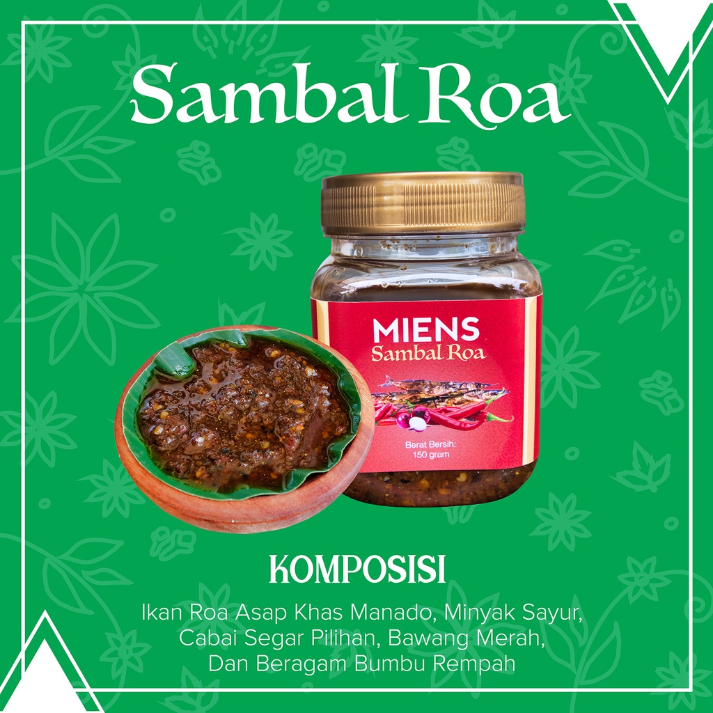 Jual (BARU) Sambel Roa by Miens Catering Kemasan 200gr Enak dan Pedas ...