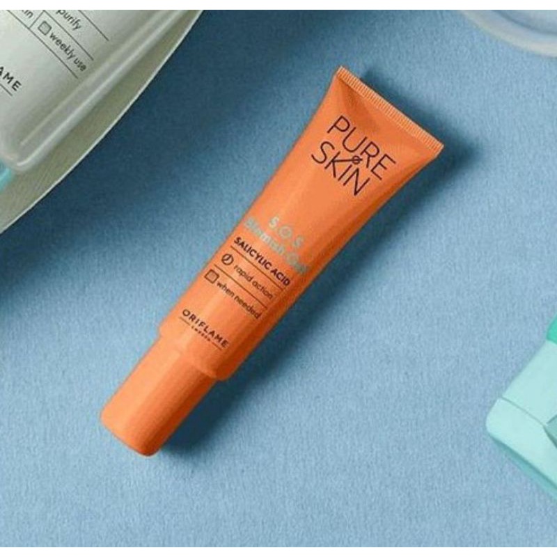 Jual Pure Skin SOS Spot Gel Kemasan Baru / obat jerawat totol | Shopee ...