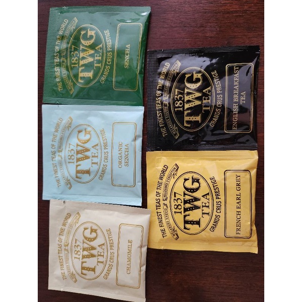 Jual TWG tea sachet @25gram pengambilan minimal 6 sachet | Shopee Indonesia
