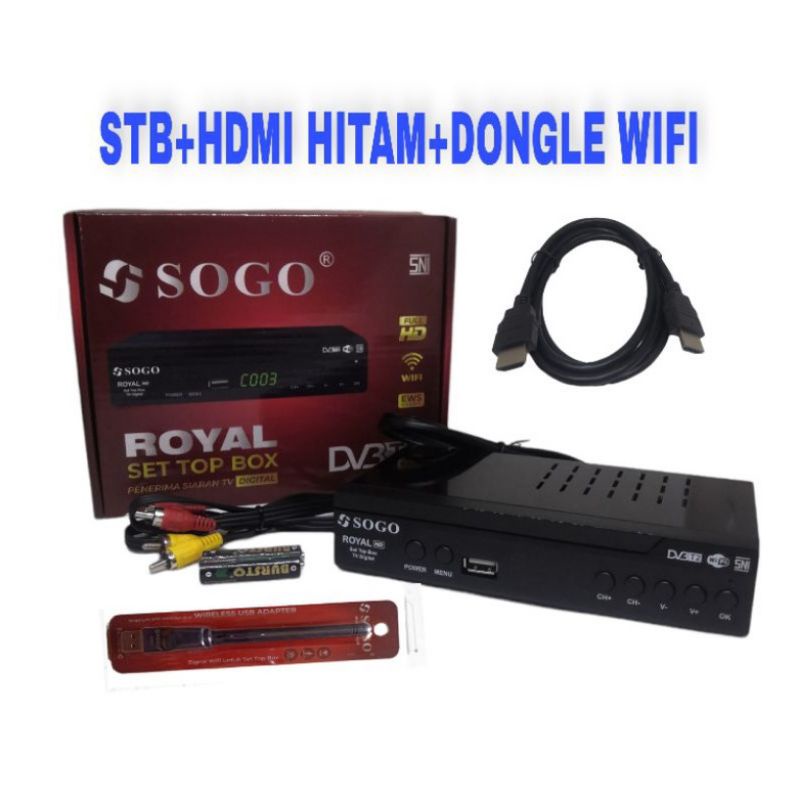 Jual Set Top Box sogo STB digital Reciever STB tv tabung SNI | Shopee ...