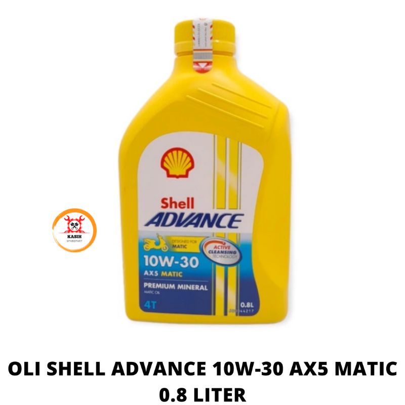 Jual Oli Shell Advance AX5 Matic SAE 10W-30 | Shopee Indonesia