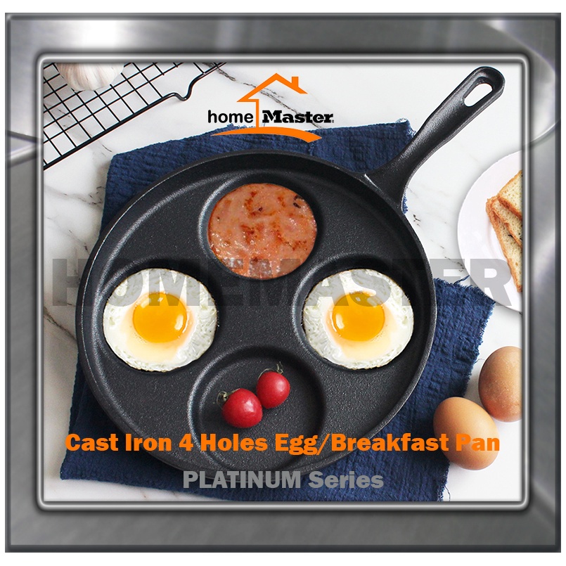 Jual HomeMaster Cast Iron/Besi Cor Breakfast/Sarapan 4 Holes/Lubang ...
