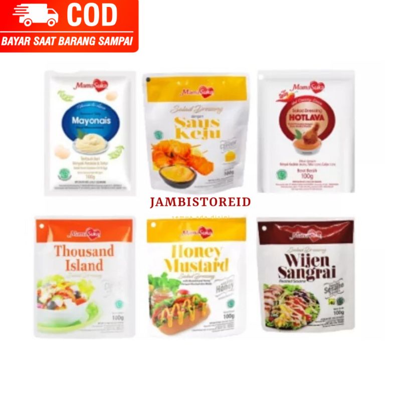 Jual (JAMBISTOREID) JAMBI LANGSUNG KIRIM Saus Mamasuka 100gram All ...