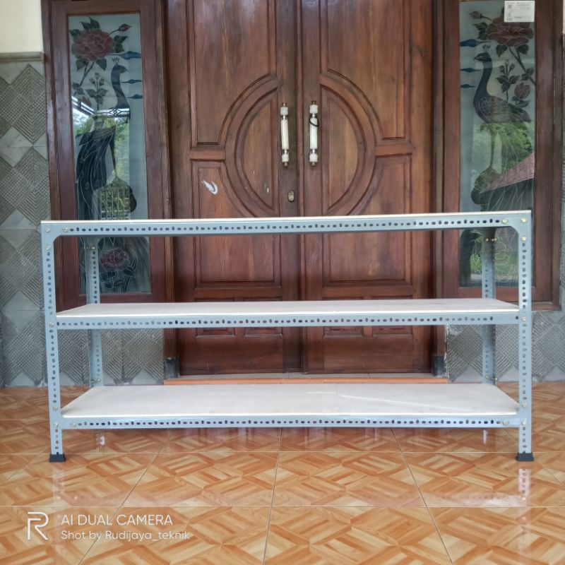 Jual Rak siku lubang (150x120x40) 3 sap | Shopee Indonesia
