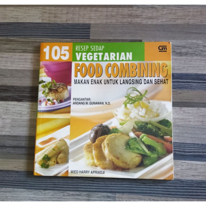 Jual 105 RESEP SEDAP VEGETARIAN FOOD COMBINING | Shopee Indonesia