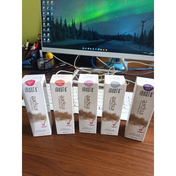 Jual INAURA INSPIRE HAIR COLOR 100ml | Shopee Indonesia