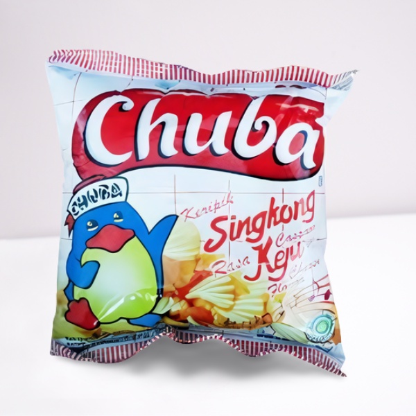 Jual Chuba Kripik Singkong Rasa Keju, balado, dan balado hijau 14gr ...