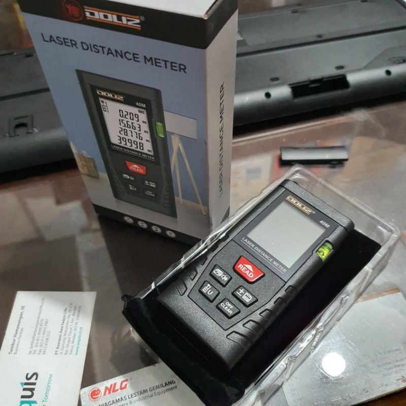 Jual meteran laser distance portable digital meter 40M 40 M meter doliz ...