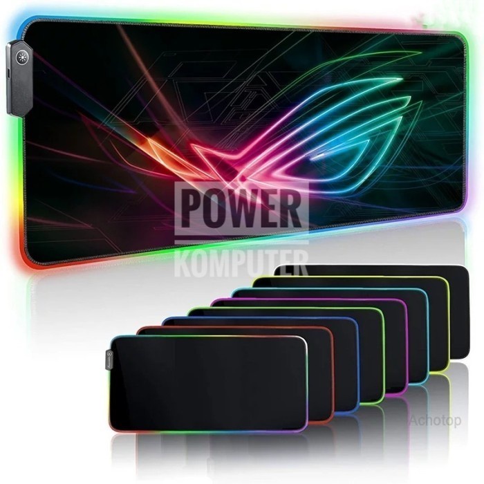 Jual Jual Rgb Asus Logo Mouse Pad Rgb Gaming Mouse Pad Rog Computer ...