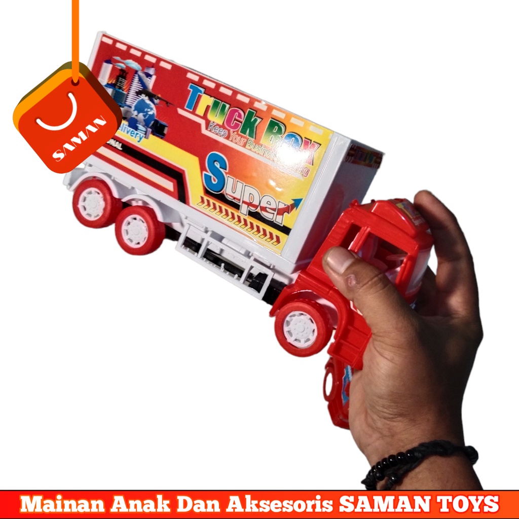 Jual MAINAN MOBIL BOX ukuran sedang, mobil truck box mainan untuk anak ...