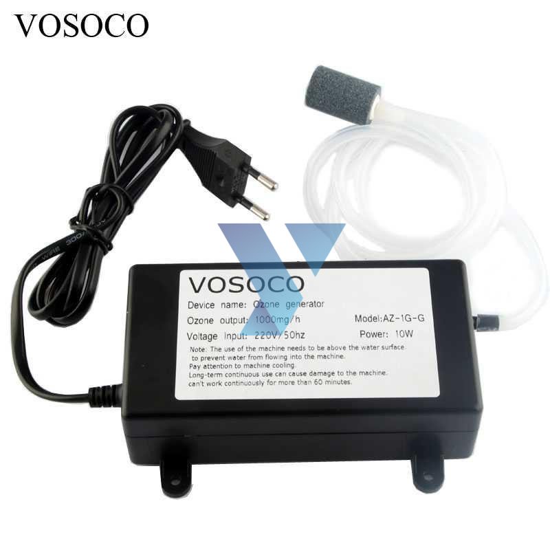 Jual VOSOCO Ozone Generator Water Air Purifier Sterilizer 1000mg - AZ-1G-G ( Al-Yusi ) | Shopee ...