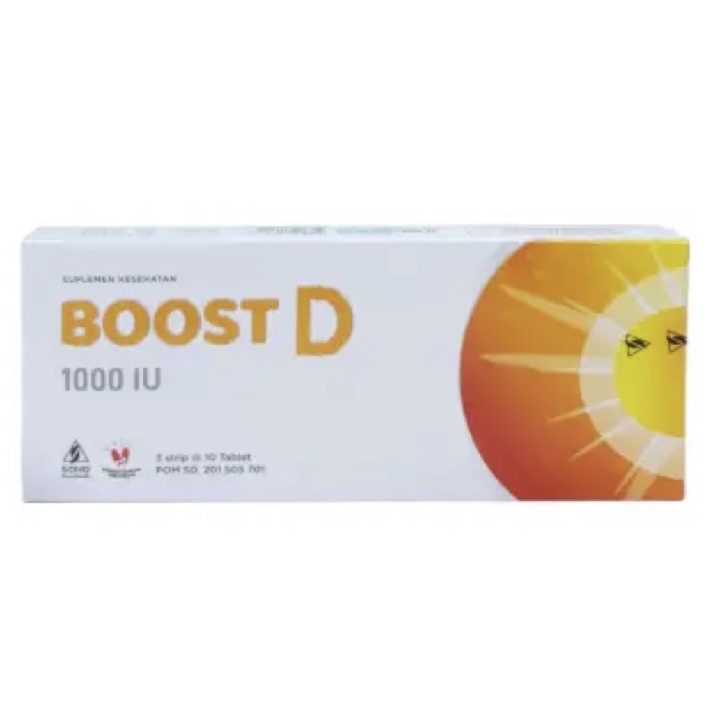 Jual Boost D 1000 atau 5000 IU 1 Box (30 tab) | Shopee Indonesia