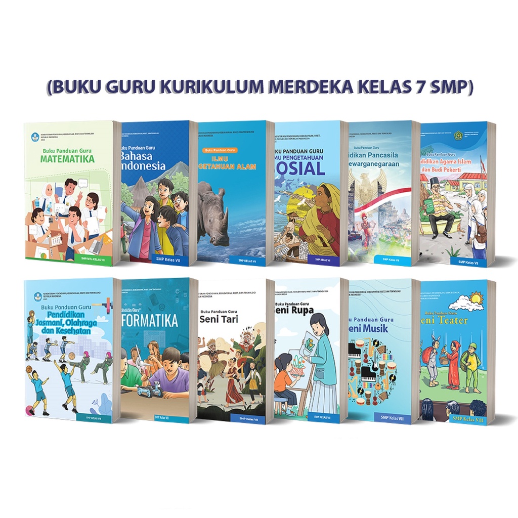 Jual Buku Panduan Guru Kelas 7 SMP Kurikulum Merdeka | Shopee Indonesia