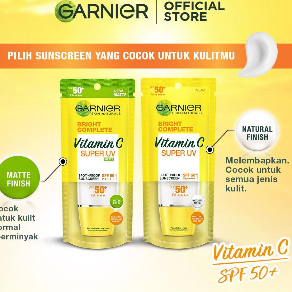 Jual Sale H009W Garnier Super UV Spot-proof Sunscreen SPF 50+ PA ...