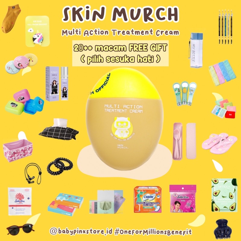 Jual [FREE GIFT MENARIK] Skinmurch Skin Murch Multi Action Treatment ...