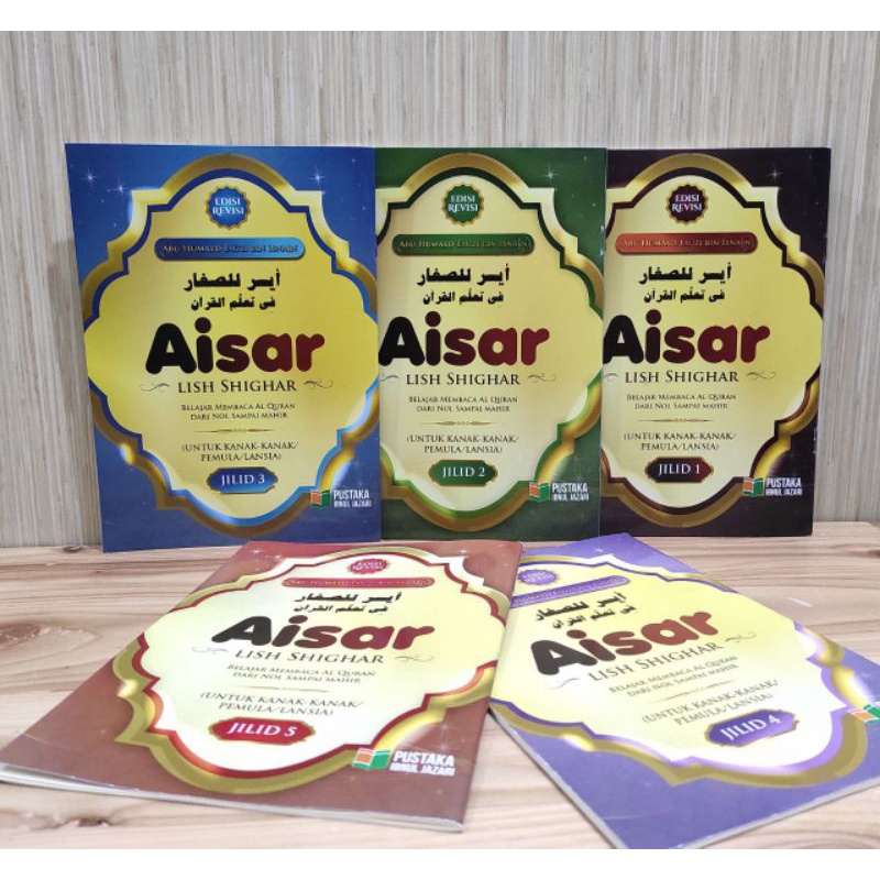 Jual Paket lengkap metode al aisar membaca alquran dari nol sampai ...